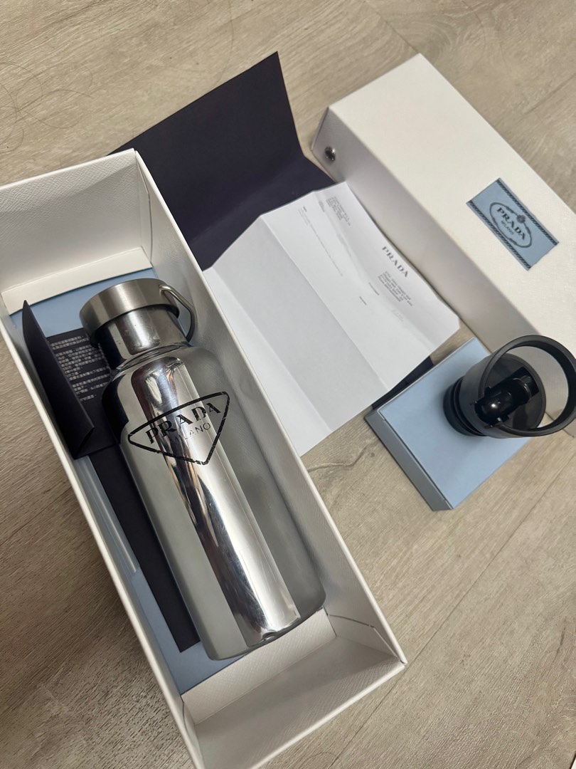 Prada Insulated Water Bottle, Furniture & Home Living, Kitchenware & Tableware, Water Bottles ...