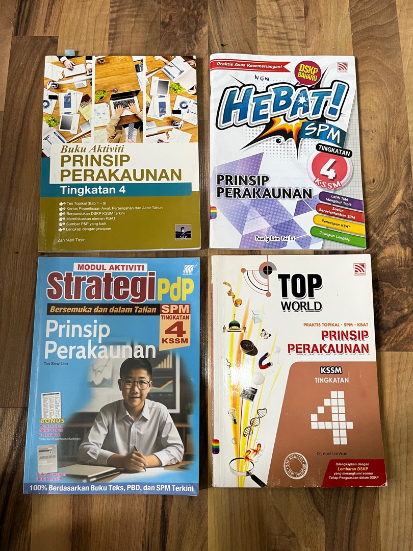 Prinsip Perakaunan Tingkatan 4 Buku Aktiviti 25 untuk semua, Hobbies ...