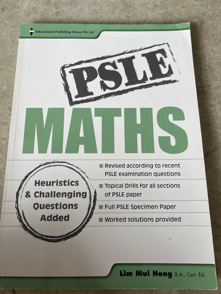 Psle maths - heuristics and challenging questions, Hobbies & Toys ...