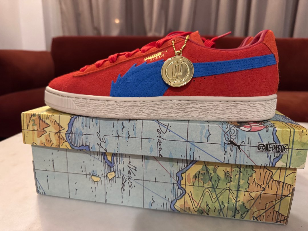 PUMA Suede X One Piece Collab, Men's Fashion, Footwear, Sneakers on ...