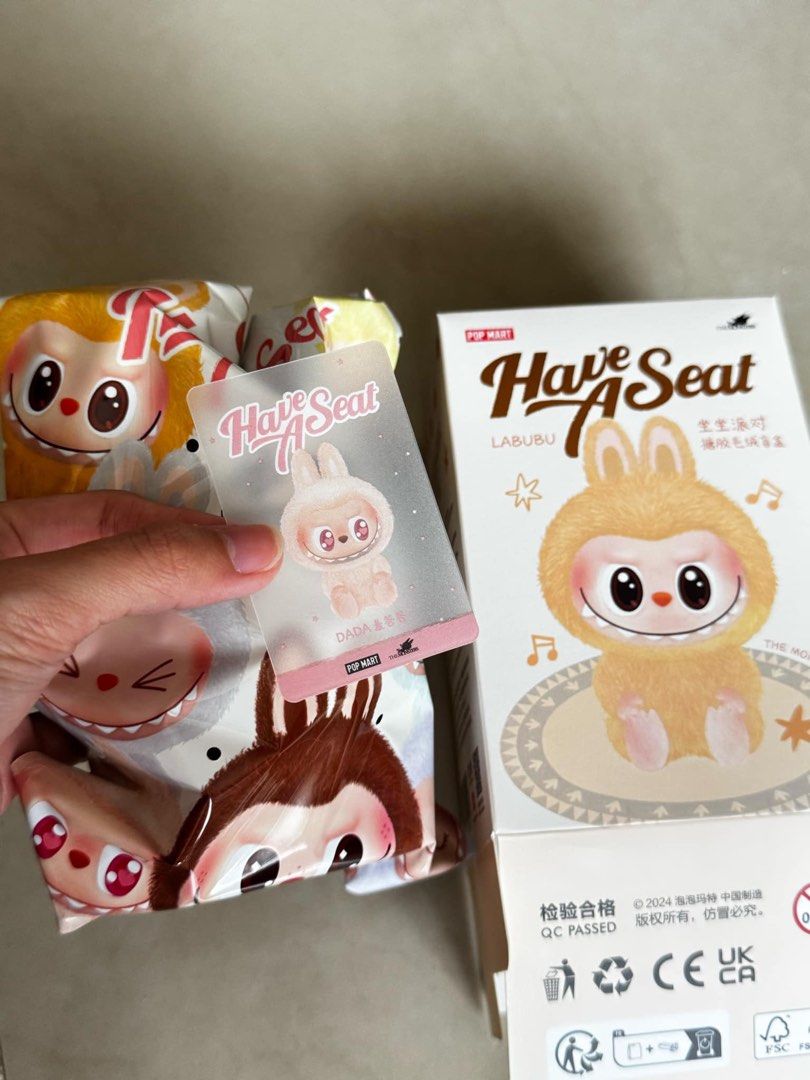 Ready Stock Dada Labubu V2, Hobbies & Toys, Collectibles & Memorabilia ...