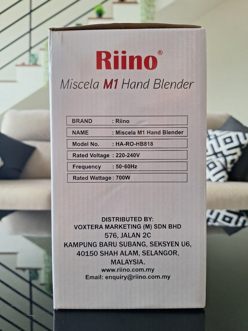 Rhiino Miscela M1 Hand BLENDER (Brand New) My wedding gifts , keep unused (TIFFANY BLUE), TV ...