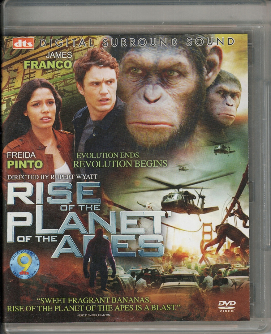 Rise Of The Planet Of The Apes ***original blu-ray disc***, TV & Home ...