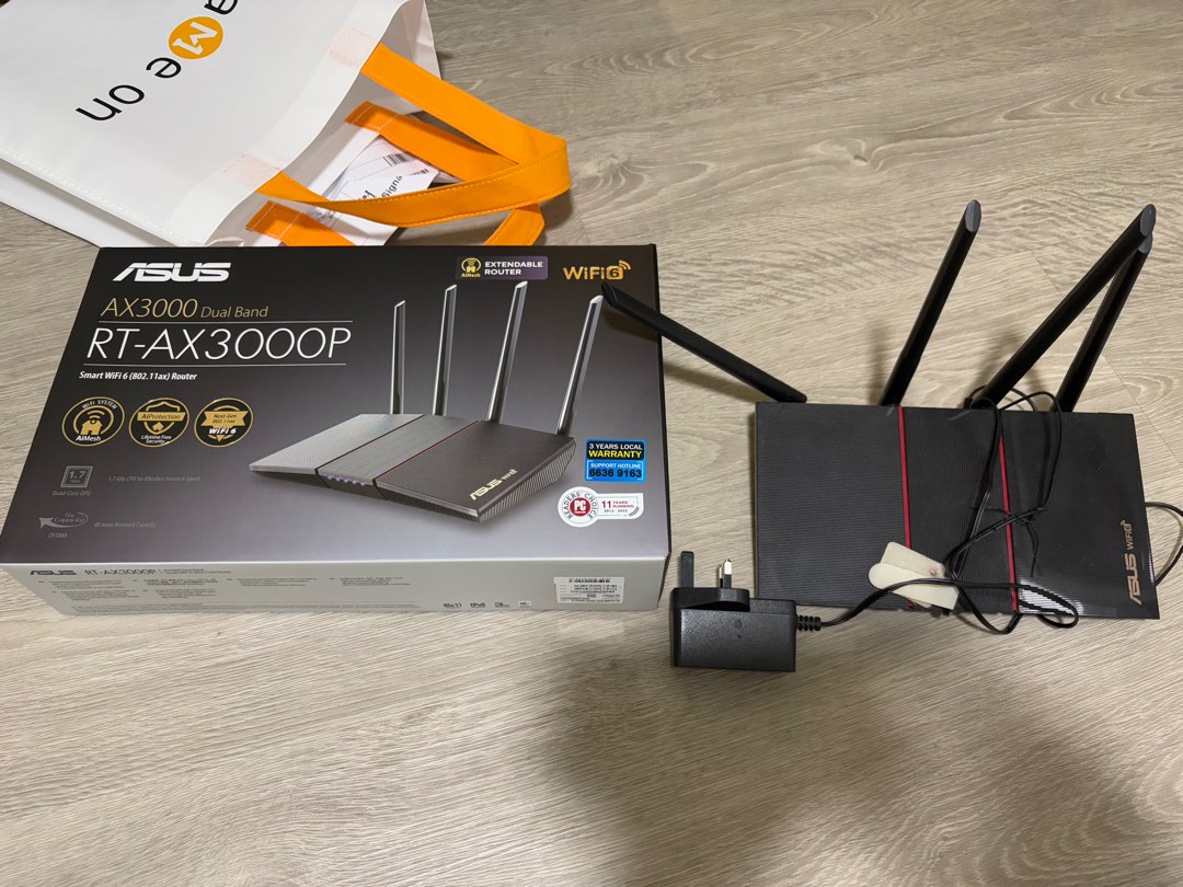 RT-AX3000P for Sale, Computers & Tech, Parts & Accessories, Networking ...