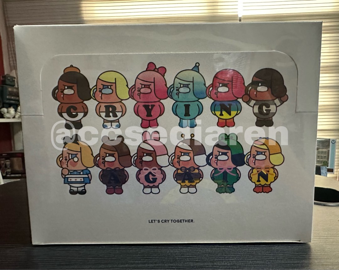 SEALED POP MART Cry Baby - Crying Again Set, Hobbies & Toys, Toys ...