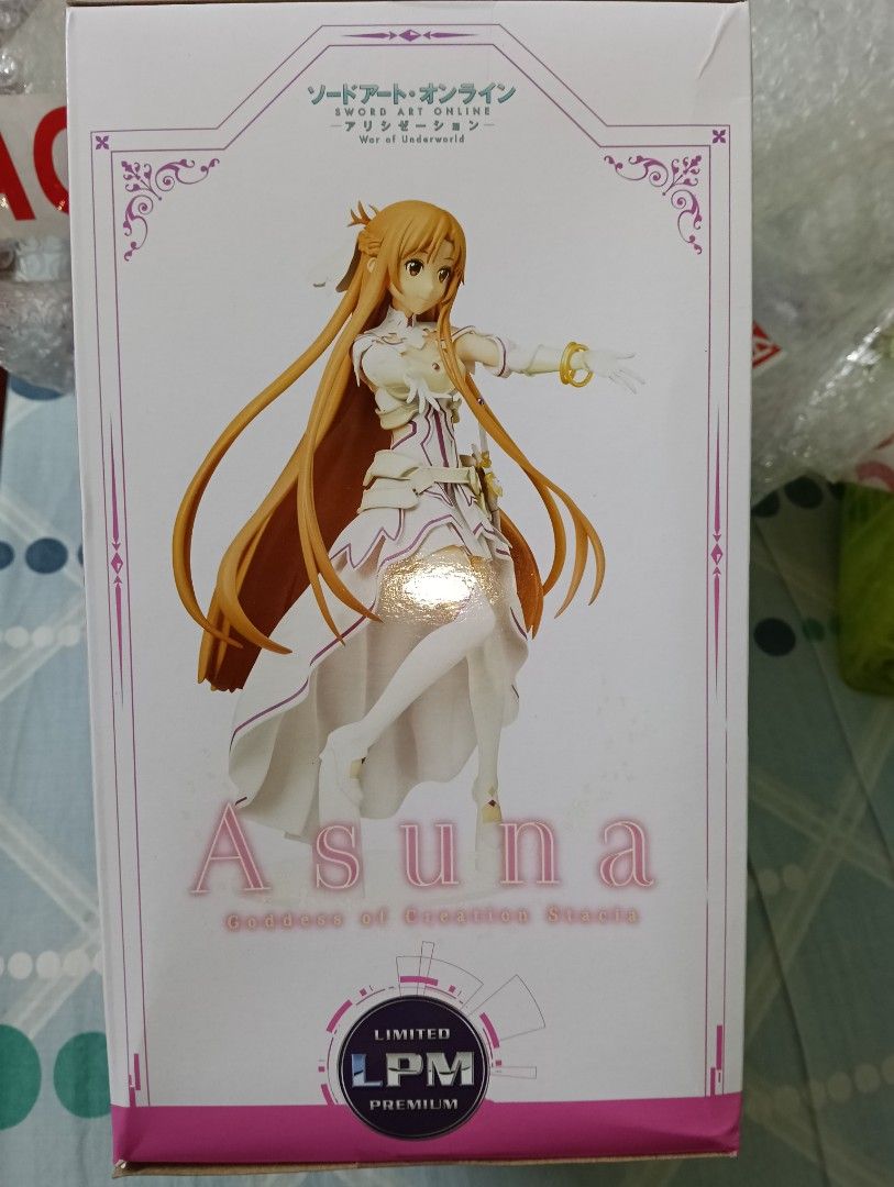Sega LPM - SAO Alicization Asuna Goddess of Creation Stacia, Hobbies & Toys, Toys & Games on ...