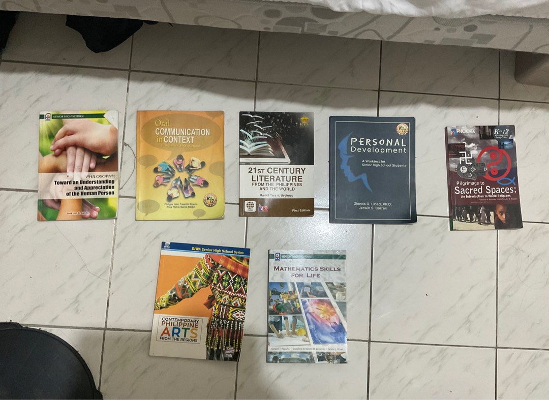 senior high school books, Hobbies & Toys, Books & Magazines, Textbooks ...