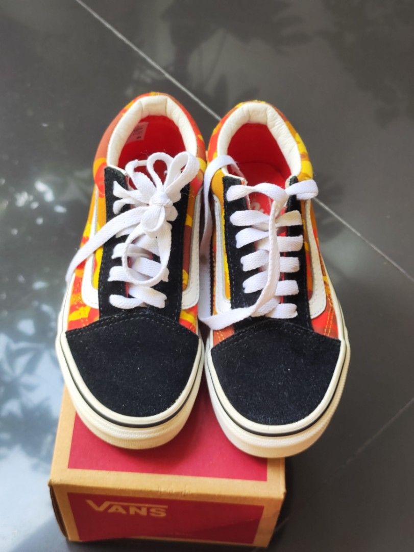 Sepatu Vans Anak Kids ukuran 30.5 / 18.5cm Original 100%, Fesyen Pria ...