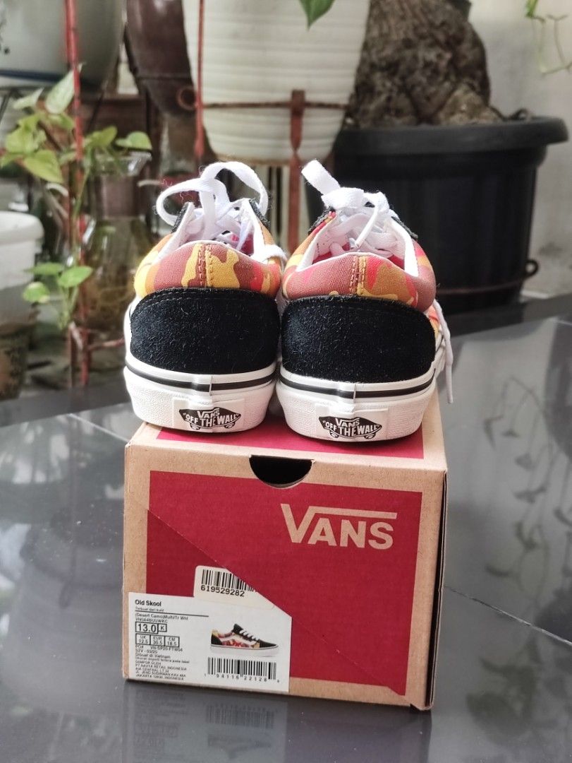 Sepatu Vans Anak Kids ukuran 30.5 / 18.5cm Original 100%, Fesyen Pria ...