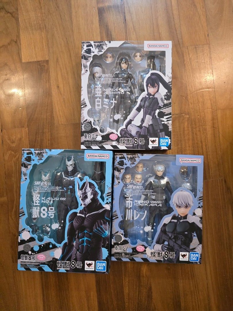 Clearance: Shf Figuarts Kaiju No.8 Mina Reno set, Sega Kaiju no 8 statue, Hobbies & Toys, Toys ...