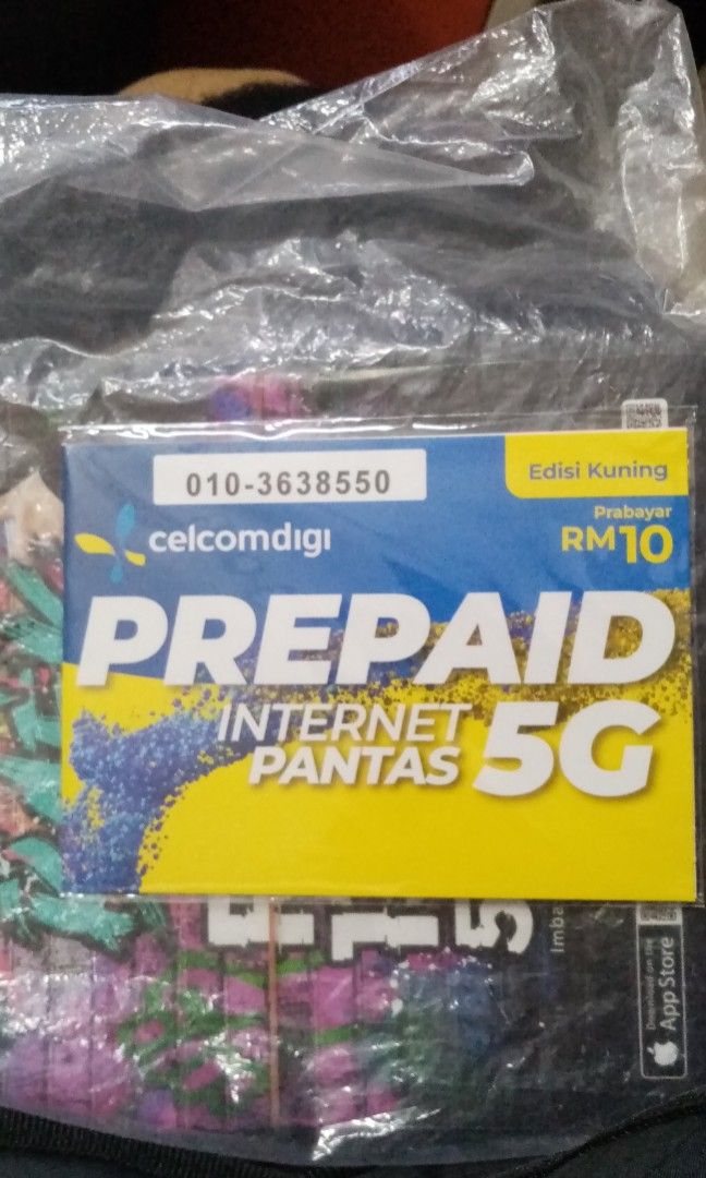 SIMCARD CELCOMDIGI EDISI KUNING DAN JUGA EDISI BIRU, Mobile Phones ...