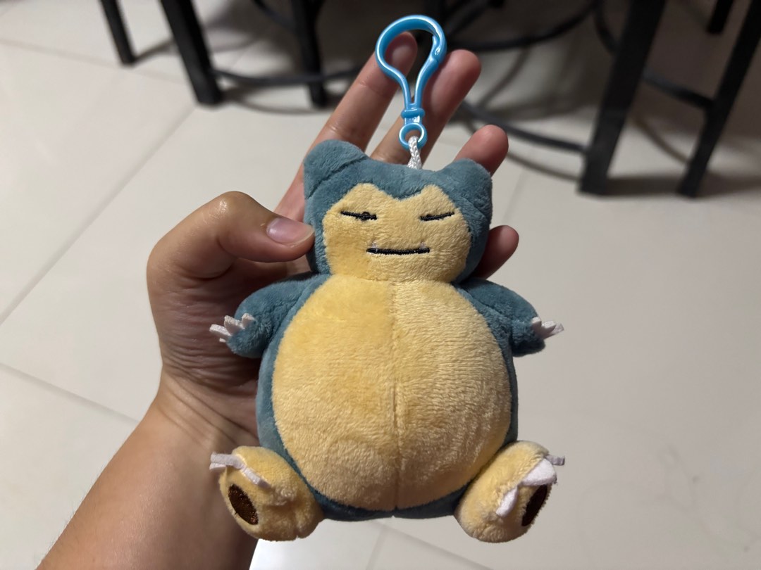 snorlax plushie keychain, Hobbies & Toys, Toys & Games on Carousell