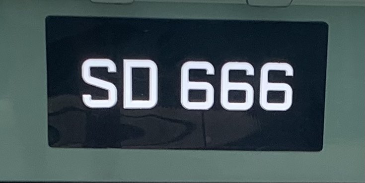 Special car licence plate number for sale, Auto Accessories on Carousell