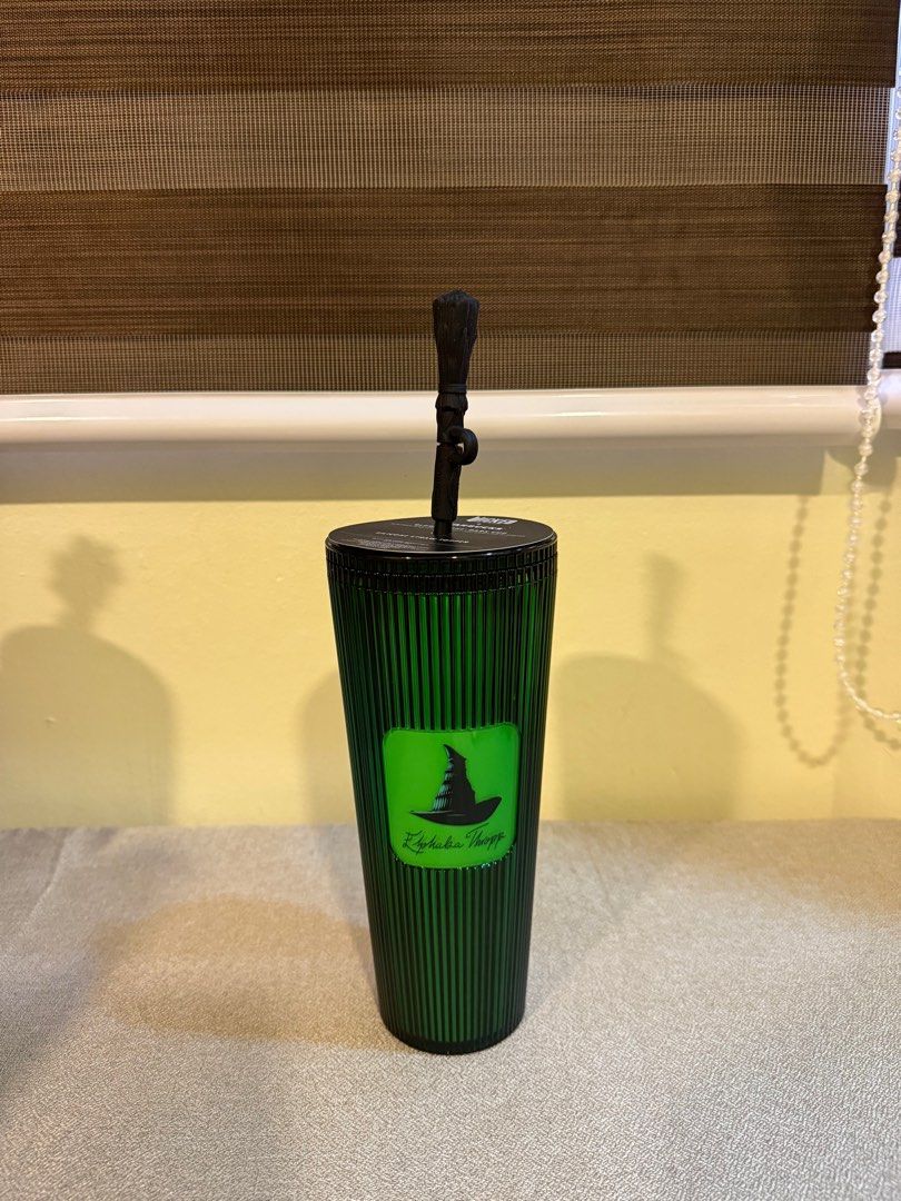 Starbucks Wicked Elphaba Cold cup, Furniture & Home Living, Kitchenware ...