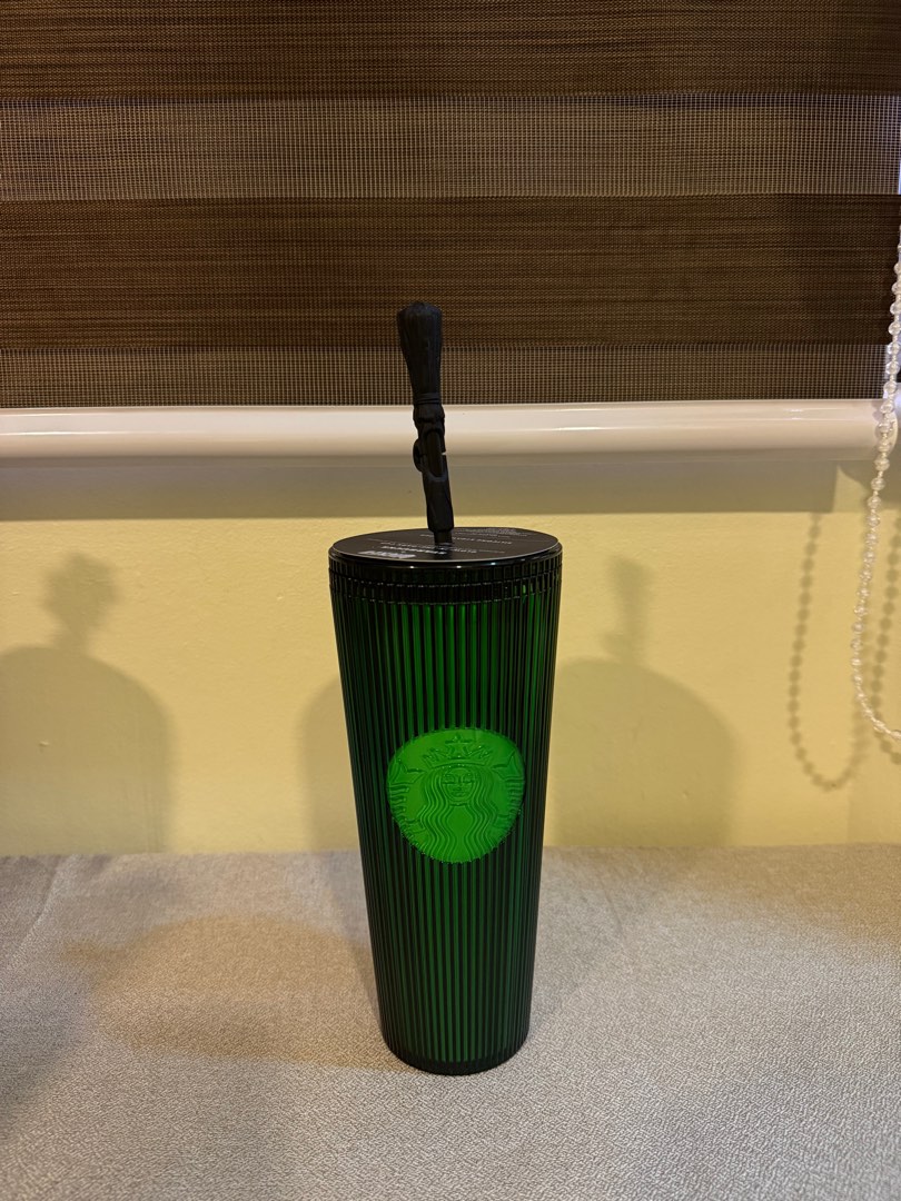 Starbucks Wicked Elphaba Cold cup, Furniture & Home Living, Kitchenware ...