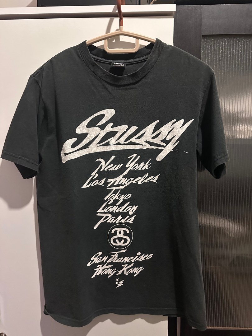 STUSSY WTAPS, Men's Fashion, Tops & Sets, Tshirts & Polo Shirts on Carousell