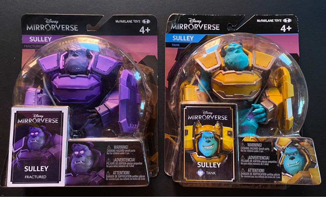 Sully MultiVerse Mcfarlene set of two, Hobbies & Toys, Toys & Games on ...
