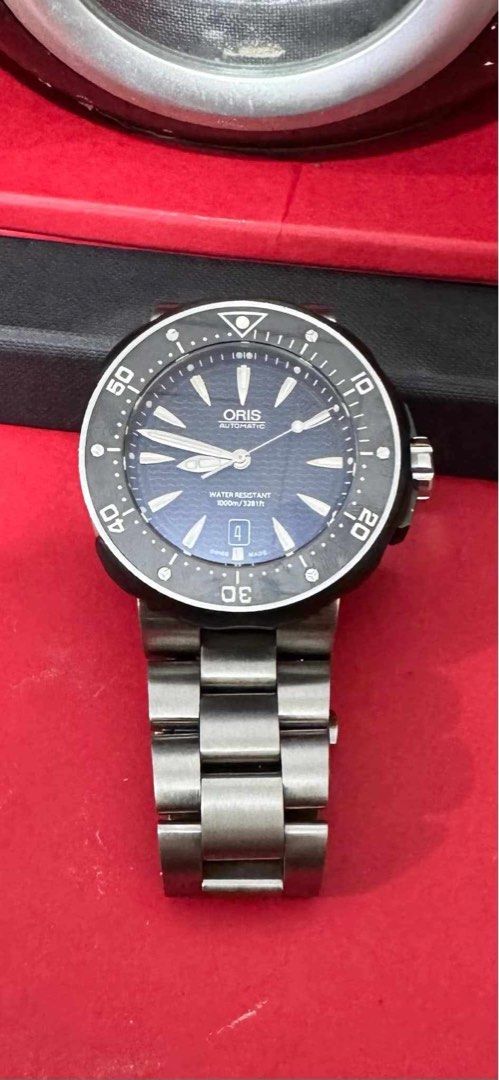 Tag Heuer Formula1 Calibre16 Automatic ORIS ProDiver Titanium Philip ...