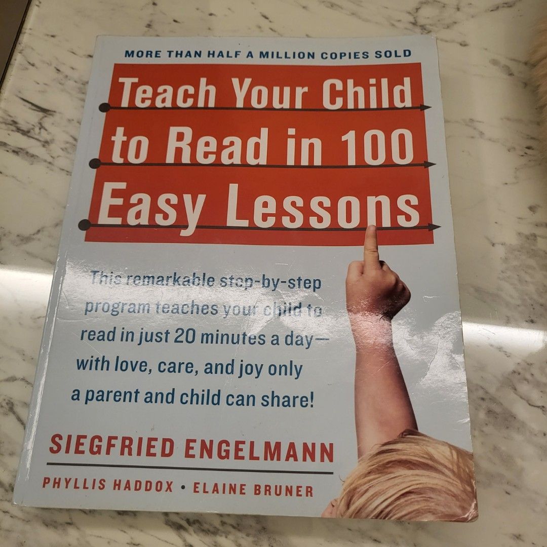 Teach your child to read in 100 easy lessons by Siegfried Engelmann, Hobbies & Toys, Books ...