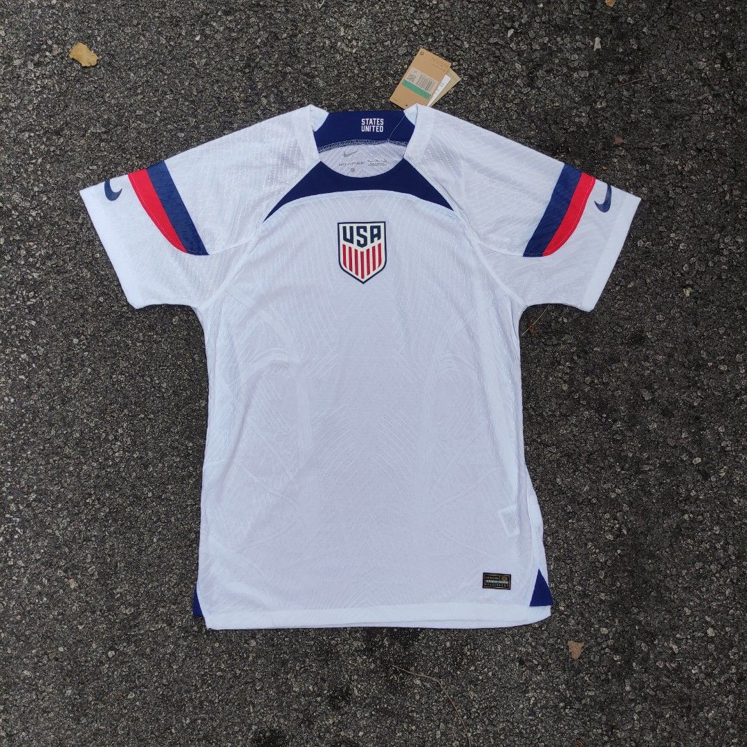 Team USA 2022 World Cup Home Kit Player Issue Nike, Men's Fashion ...