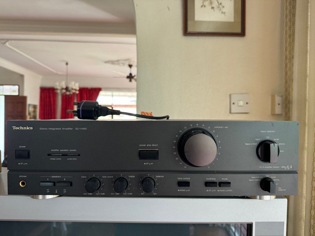 Technics SU-V460 Stereo Integrated Anplifier, Audio, Soundbars, Speakers & Amplifiers on Carousell