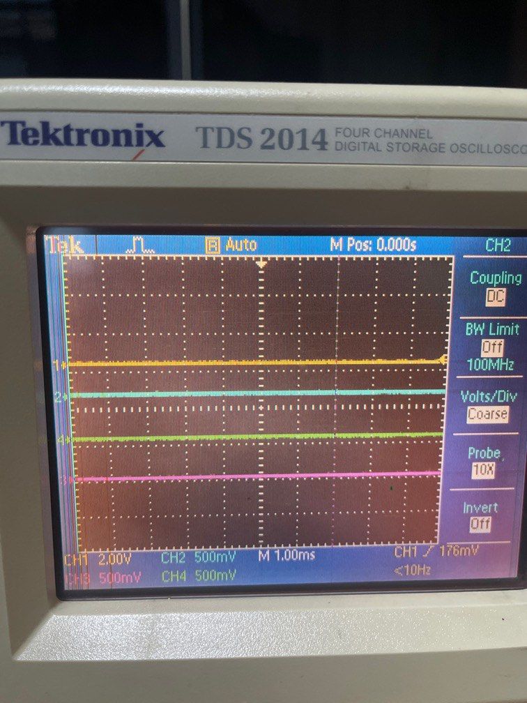 Tektronix TDS2014 4 channels 100MHz DSO & Agilent 54622A 2 channels 100MHz Oscilloscope ...