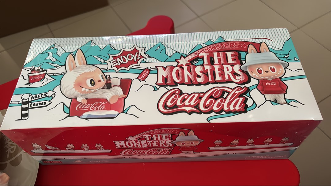The monsters labubu cocoa cola sets, Hobbies & Toys, Toys & Games on ...
