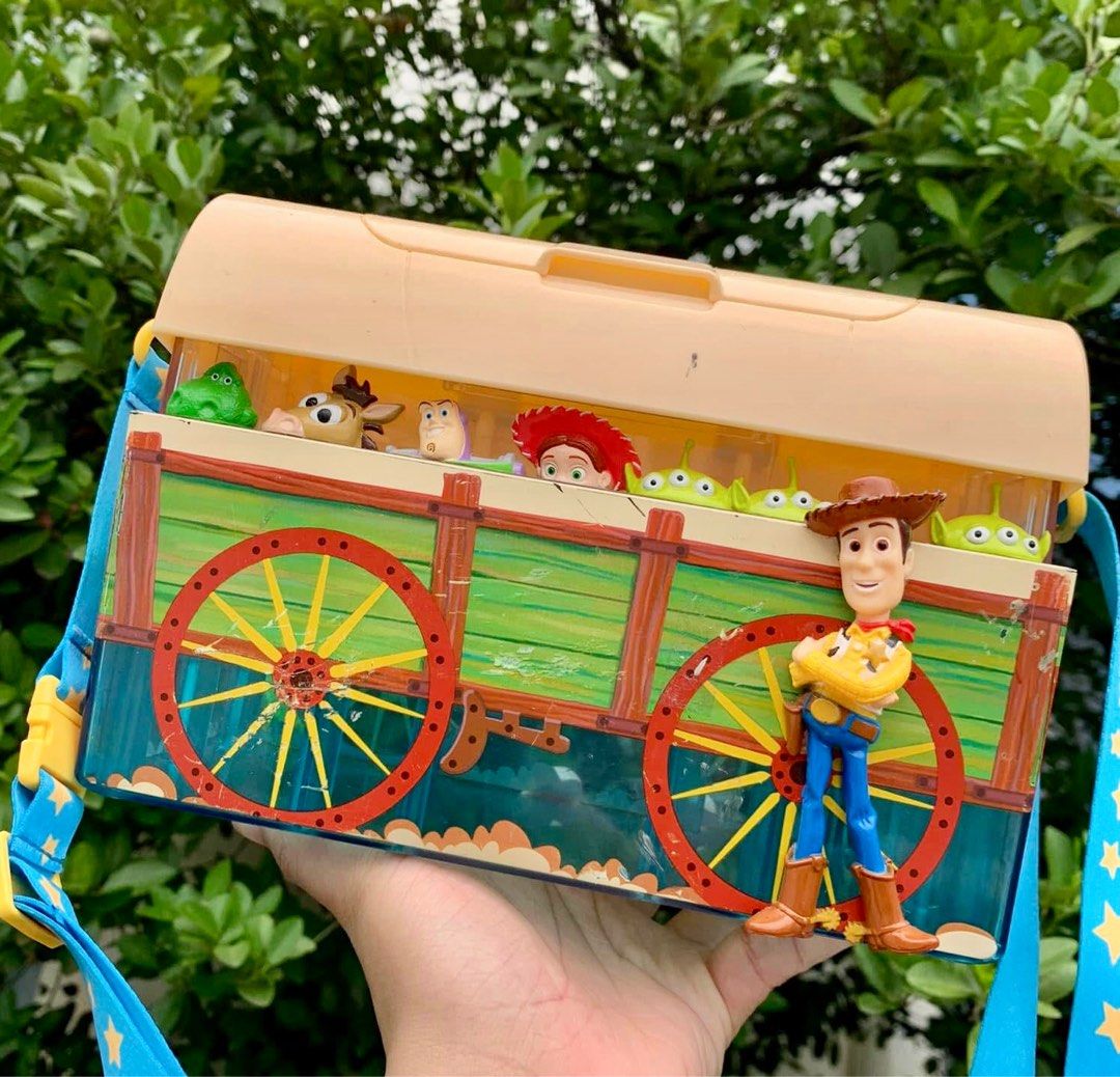 Toy Story Andy's Toy Chest Popcorn Bucket, Hobbies & Toys, Toys & Games ...