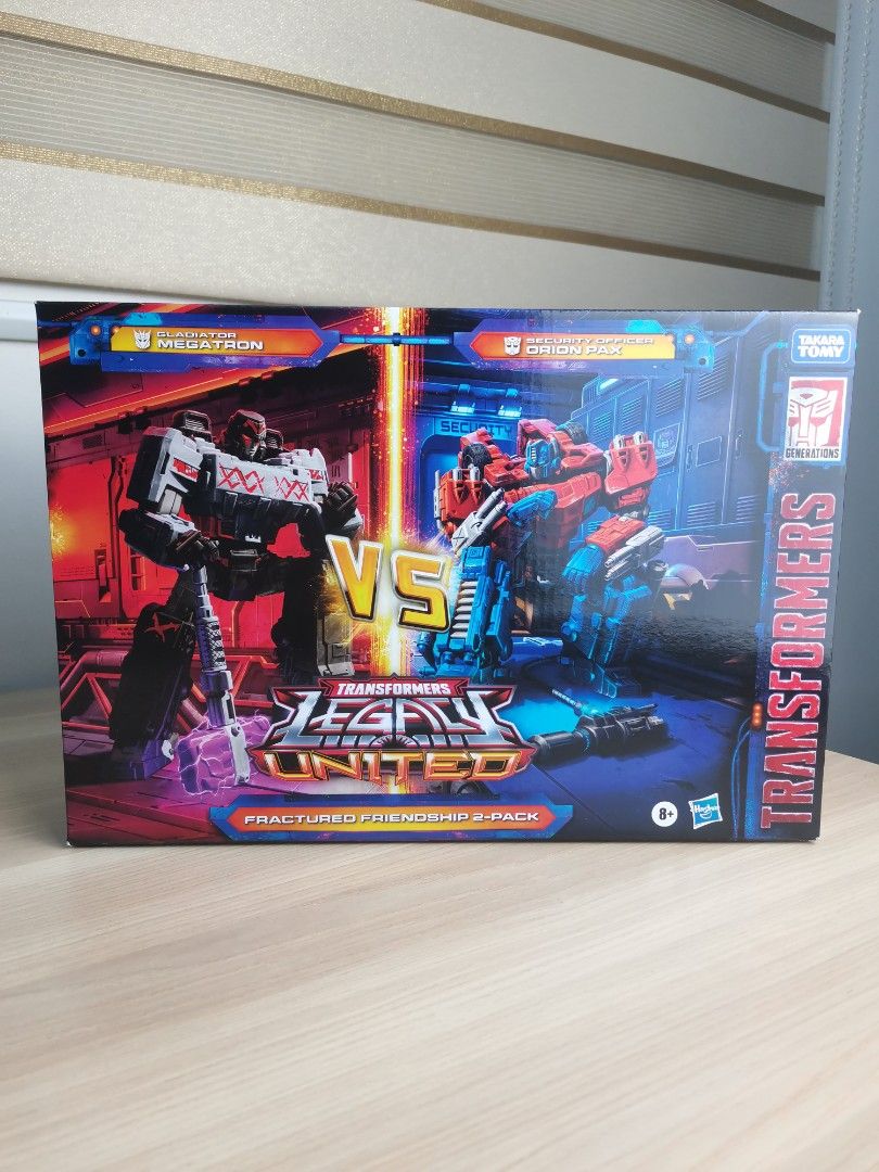 Transformers Legacy United Fractured Friendship 2 pack Megatron & Orion ...