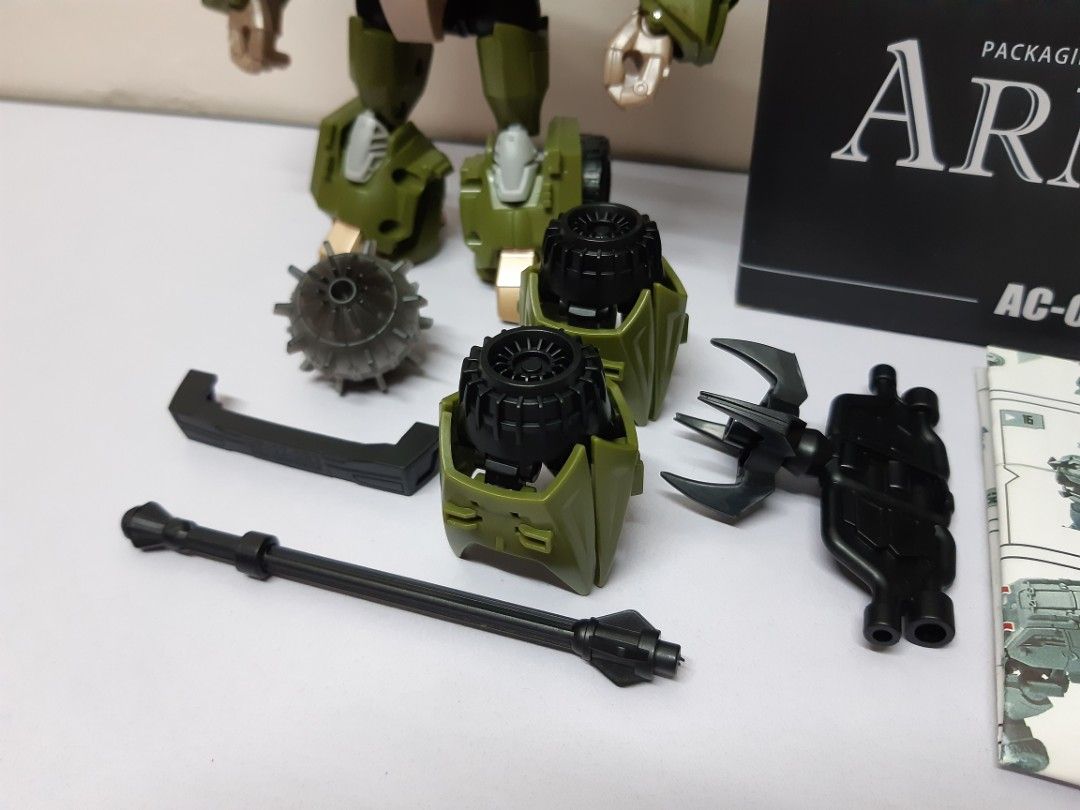 TRANSFORMERS PRIME AC-01 BULKHEAD ARMS IRON BIB COMPLETE, Hobbies ...