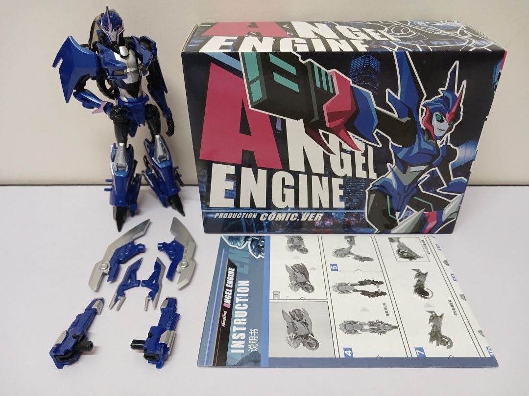 TRANSFORMERS PRIME APC ARCEE ANGEL ENGINE BIB COMPLETE, Hobbies & Toys ...