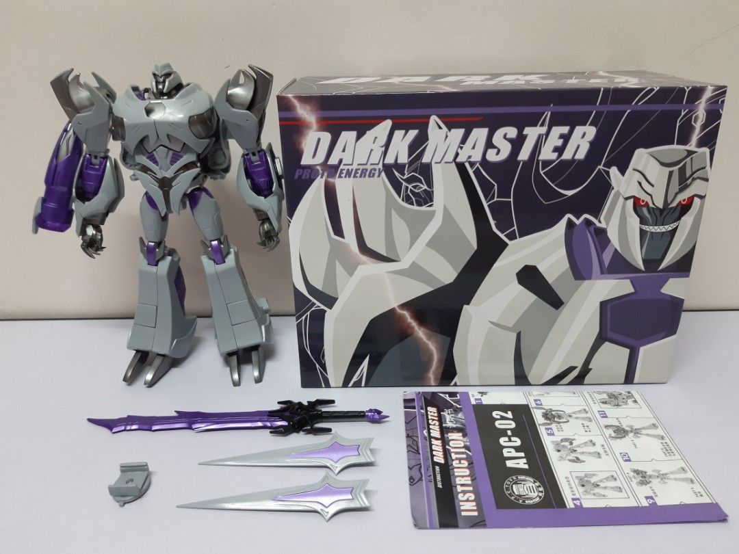 TRANSFORMERS PRIME APC MEGATRON DARK MASTER BIB COMPLETE, Hobbies ...
