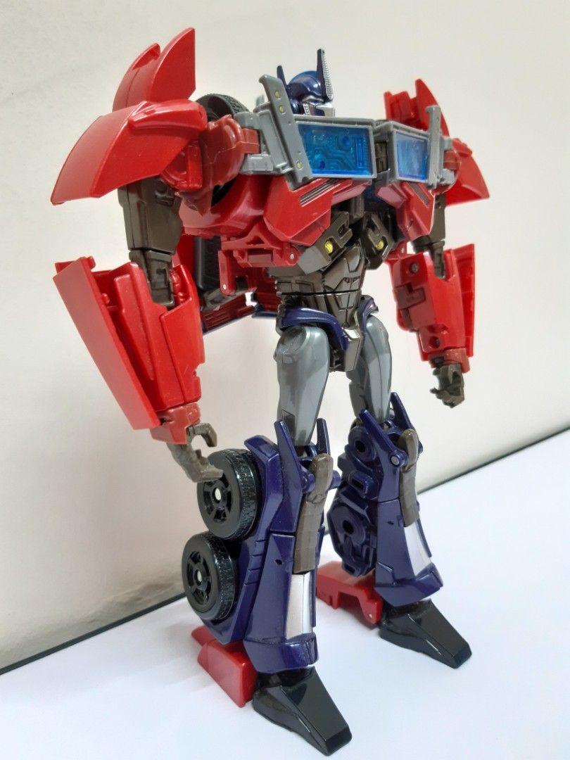 TRANSFORMERS PRIME APC OPTIMUS PRIME ATTACK PRIME BIB COMPLETE, Hobbies ...