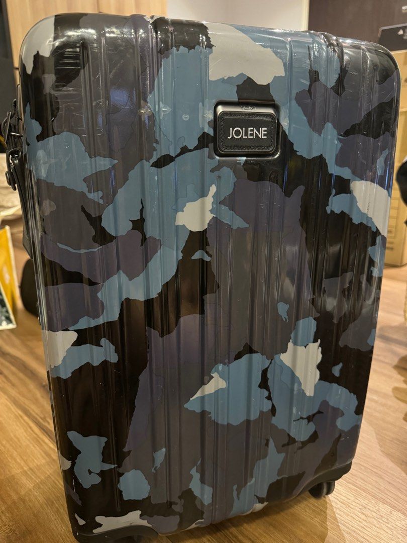 Tumi V3 International Carry - On in Blue Camo ( Name can be removed ...