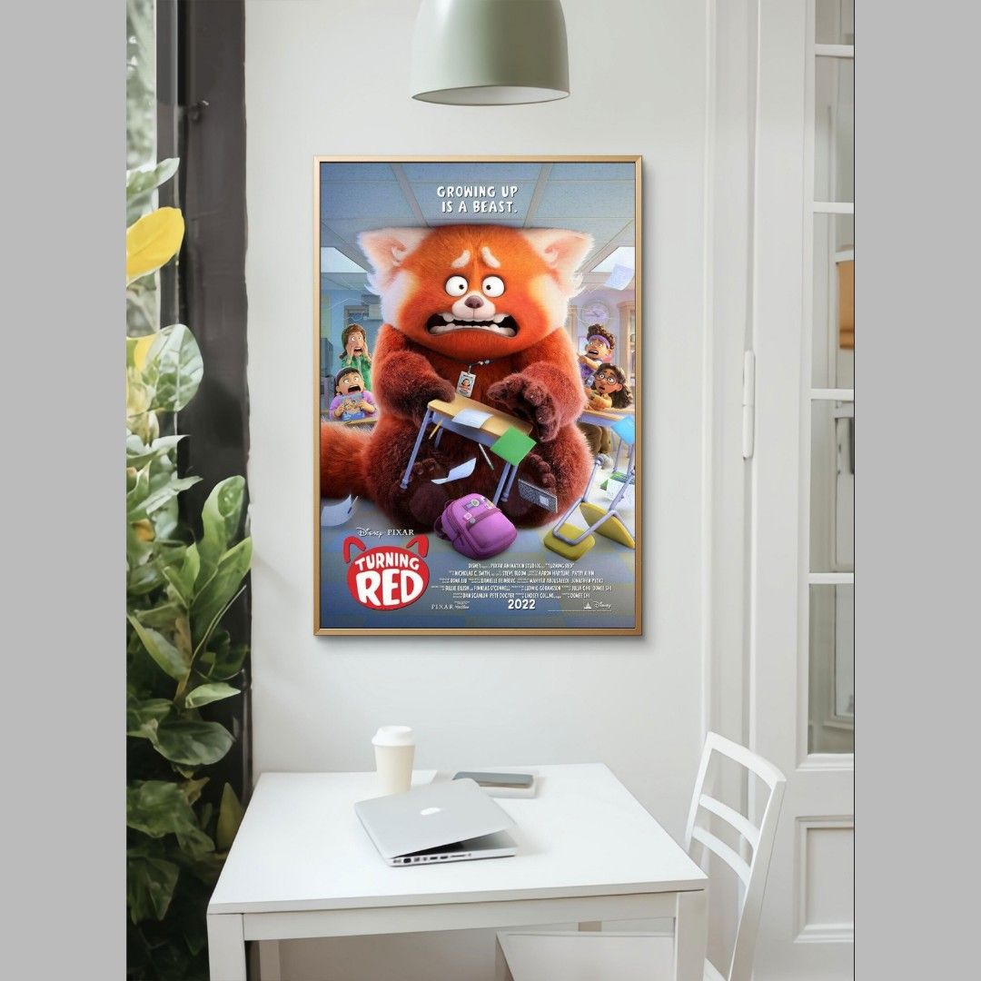TURNING RED (2022) Movie Poster 2-Sided Original International 27"x 40 ...