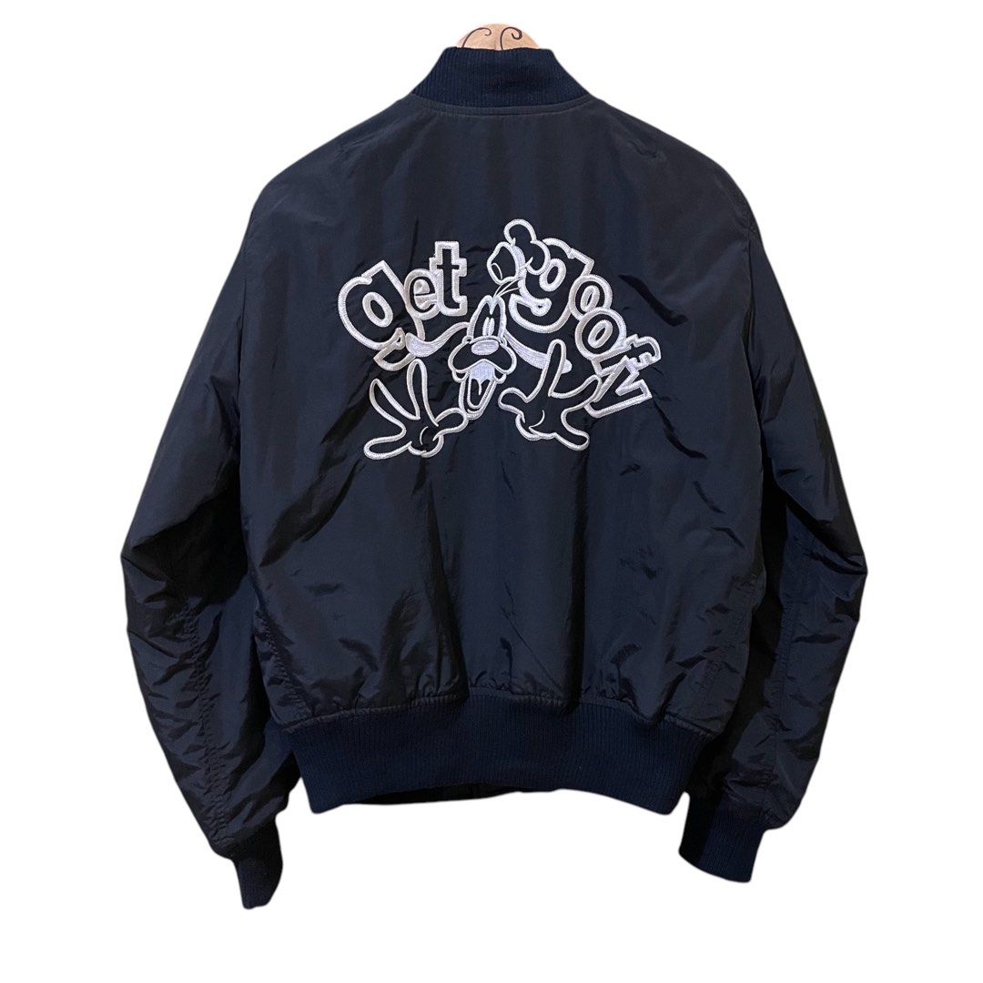 Vintage Goofy Bomber Jacket, Men's Fashion, Coats, Jackets and ...