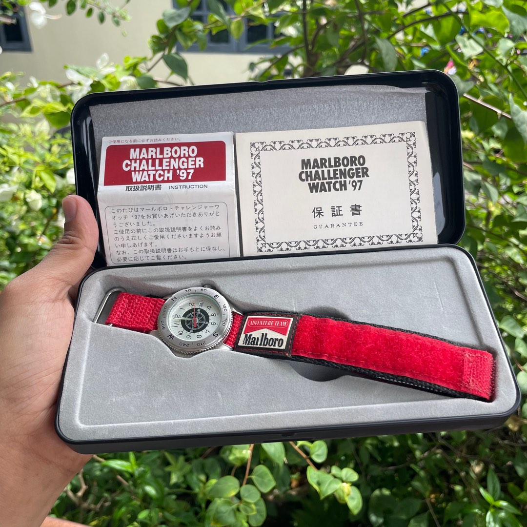 Vintage Marlboro Challenger Watch 1997, Hobbies & Toys, Collectibles ...