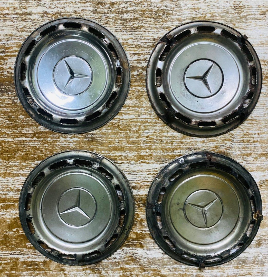 Vintage vtg Mercedes Rim Cap for W115 W123 14inch, Hobbies & Toys ...