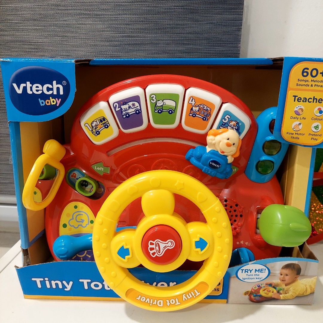 Vtech tiny tot driver 1-3years, Babies & Kids, Infant Playtime on Carousell