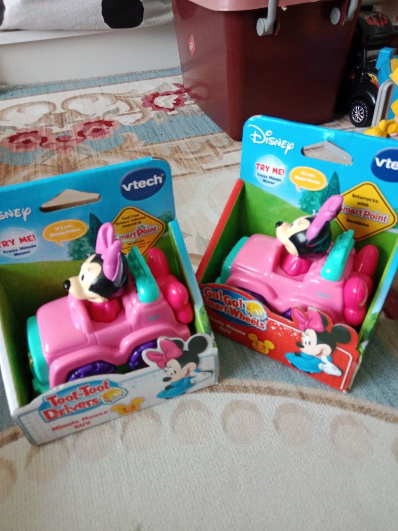 VTech toot-toot minnie mouse suv, Hobbies & Toys, Toys & Games on Carousell