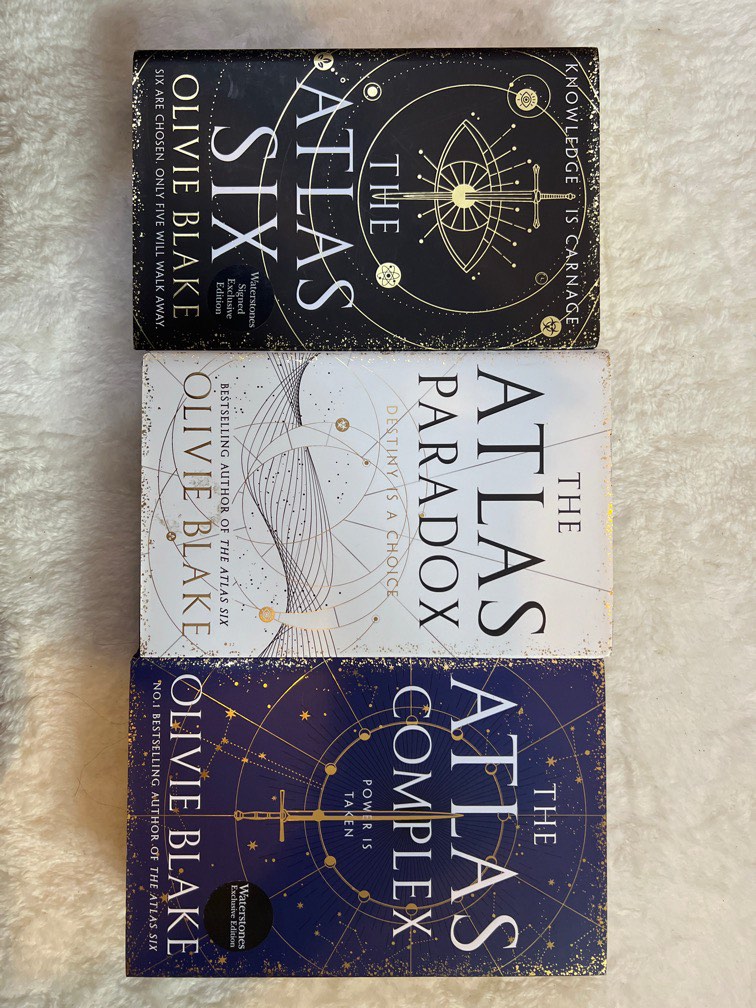 Waterstones The Atlas Six Trilogy, Hobbies & Toys, Books & Magazines ...
