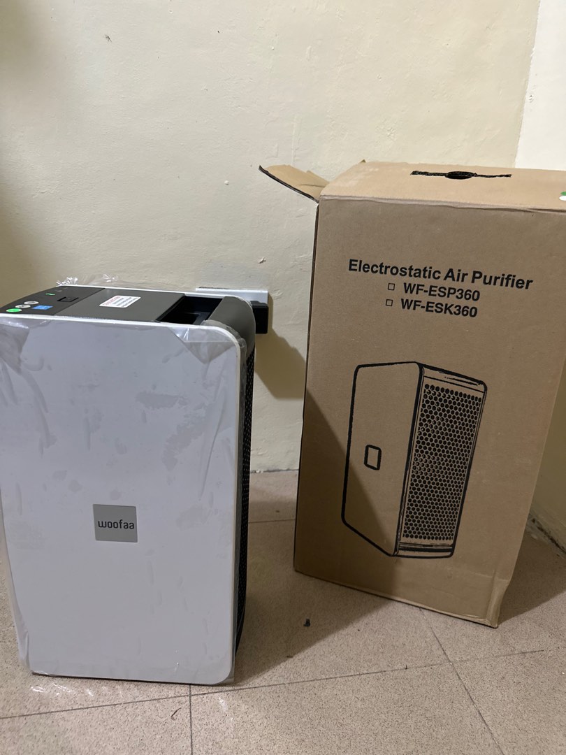 Woofaa Electrostatic Air Purifier, TV & Home Appliances, Air Purifiers ...