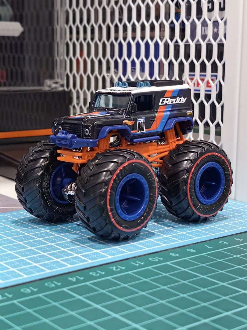 WTS: Hot Wheels Monster Trucks (Lot of 3pcs) Gulf / Falken / Greddy (Jeep / Defender / Pure ...