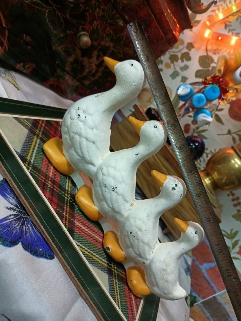 2kg cast iron duck door stopper farmhouse decor large heavy, Furniture ...