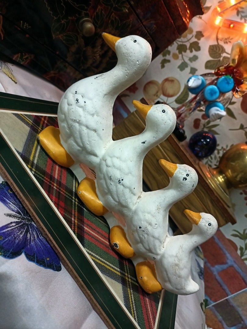 2kg cast iron duck door stopper farmhouse decor large heavy, Furniture ...