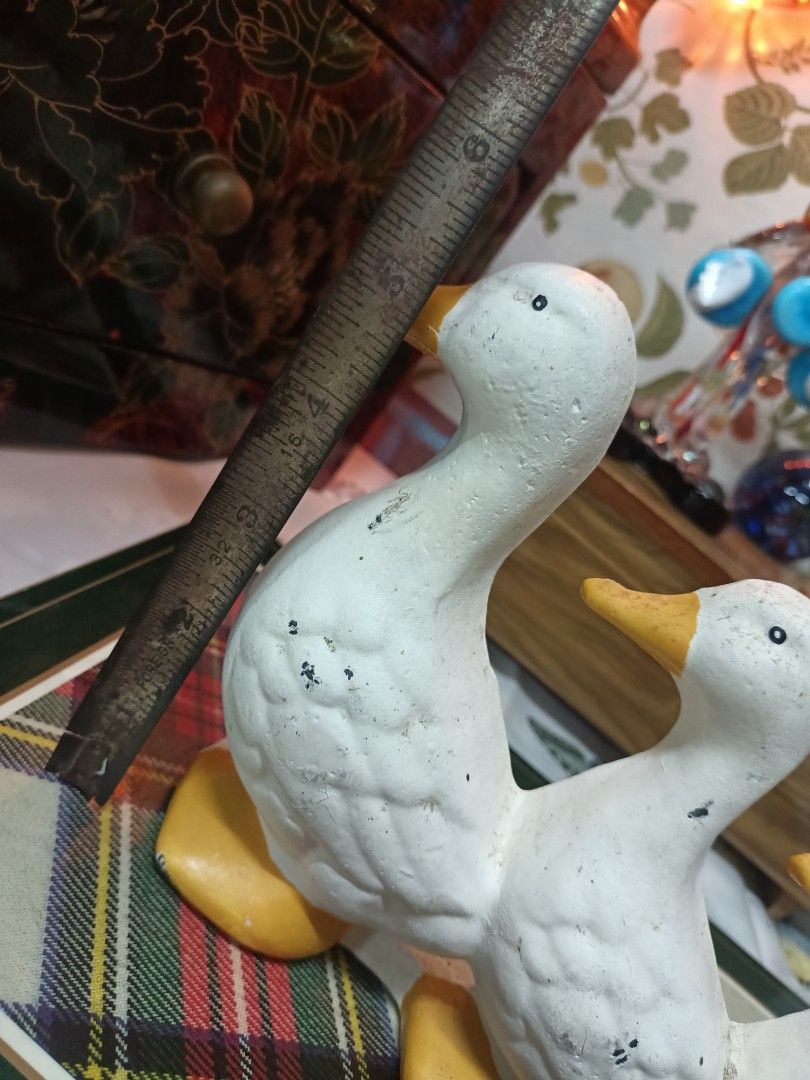 2kg cast iron duck door stopper farmhouse decor large heavy, Furniture ...