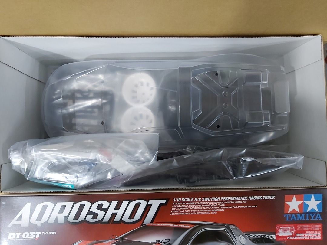 全新 田宮 Tamiya 58610-60A - 1/10 Aqroshot (DT-03T) (W/O ESC) 遙控模型 越野車 拼裝套件 ...