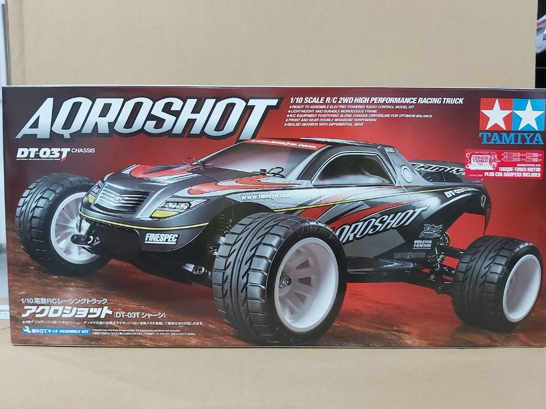 全新 田宮 Tamiya 58610-60A - 1/10 Aqroshot (DT-03T) (W/O ESC) 遙控模型 越野車 拼裝套件 ...