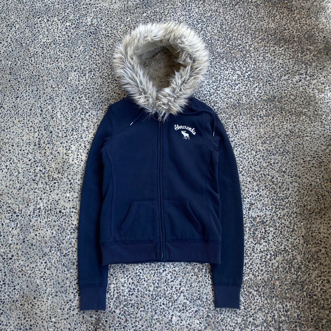 Abercrombie Furr Zip-Up Hoodie, Men's Fashion, Tops & Sets, Hoodies on ...