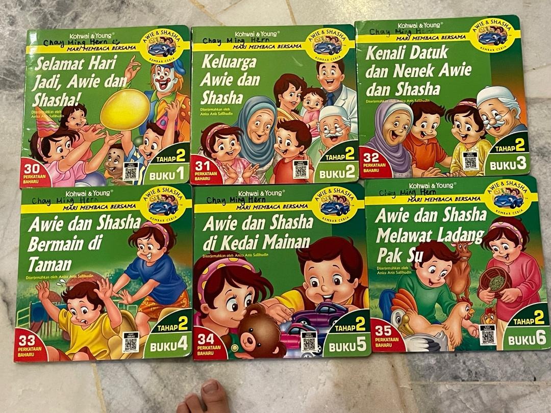 Awie Dan Shasha - Tahap 2, Hobbies & Toys, Books & Magazines, Children ...